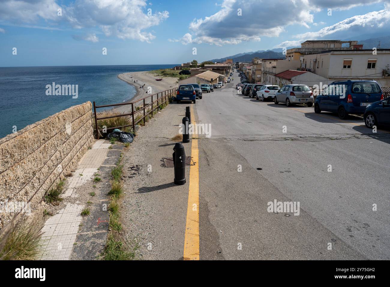 Messina, Italy - May 21, 2024: Industrial Zones and Vehicles Surround a ...