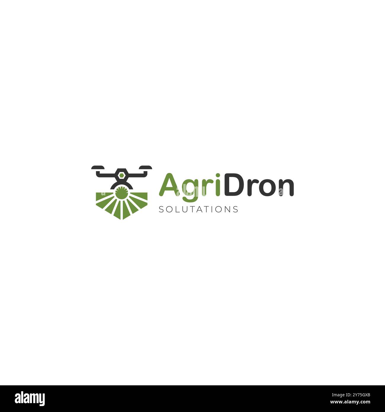 Agri Drone Salutations Agriculture logo design Stock Vector Image & Art ...