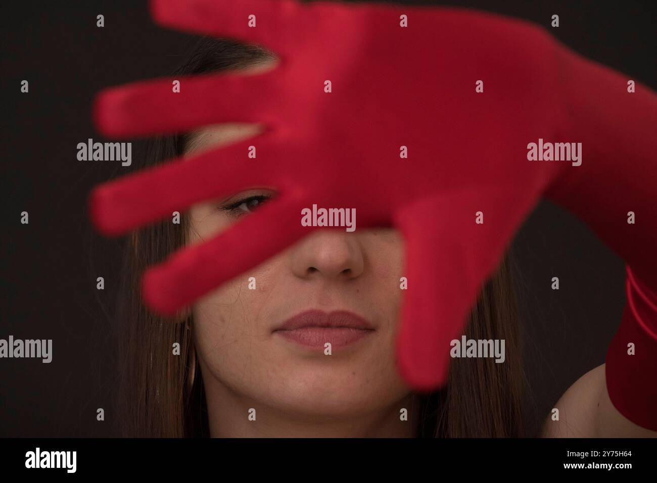 being in a defense position signaling no and unwanted behavior defense ...