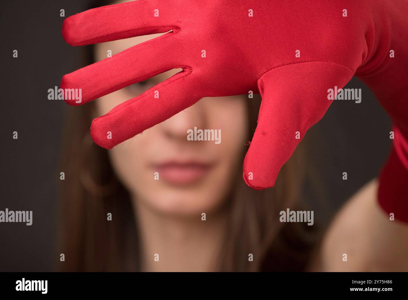 being in a defense position signaling no and unwanted behavior defense ...
