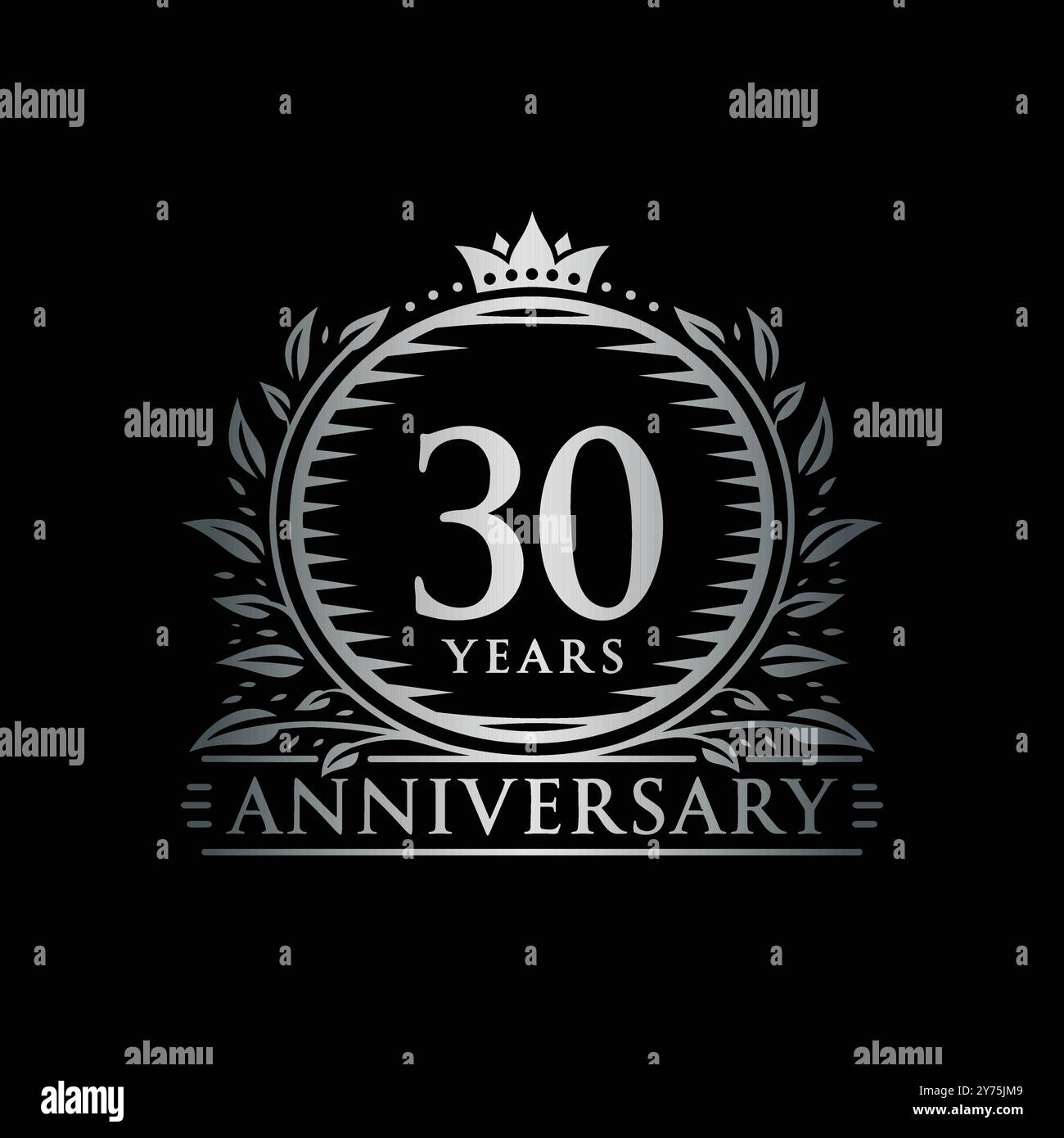 30 years celebrating anniversary design template. 30th anniversary logo ...