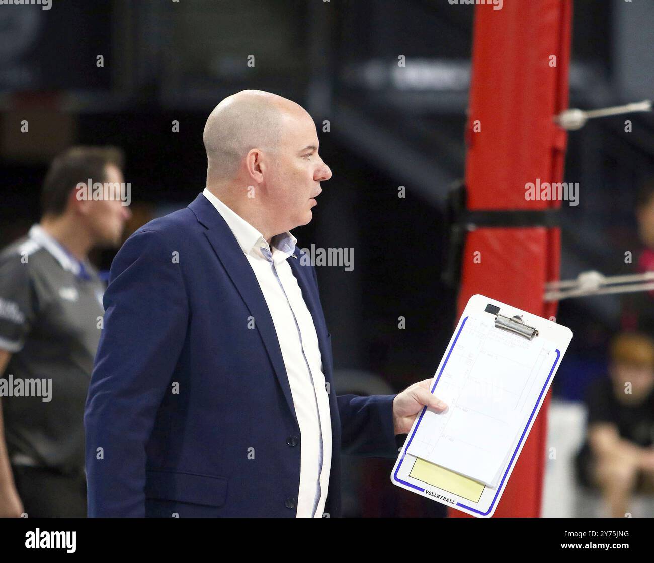 headcoach Gregory BANKS (Berlin), He-Volleyballl, Bundesliga 2024/25 ...