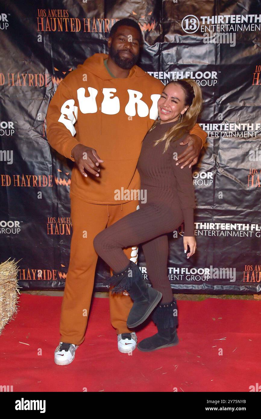 Sheldon Bailey und Barbara Sanchez bei der 16. Los Angeles Haunted ...