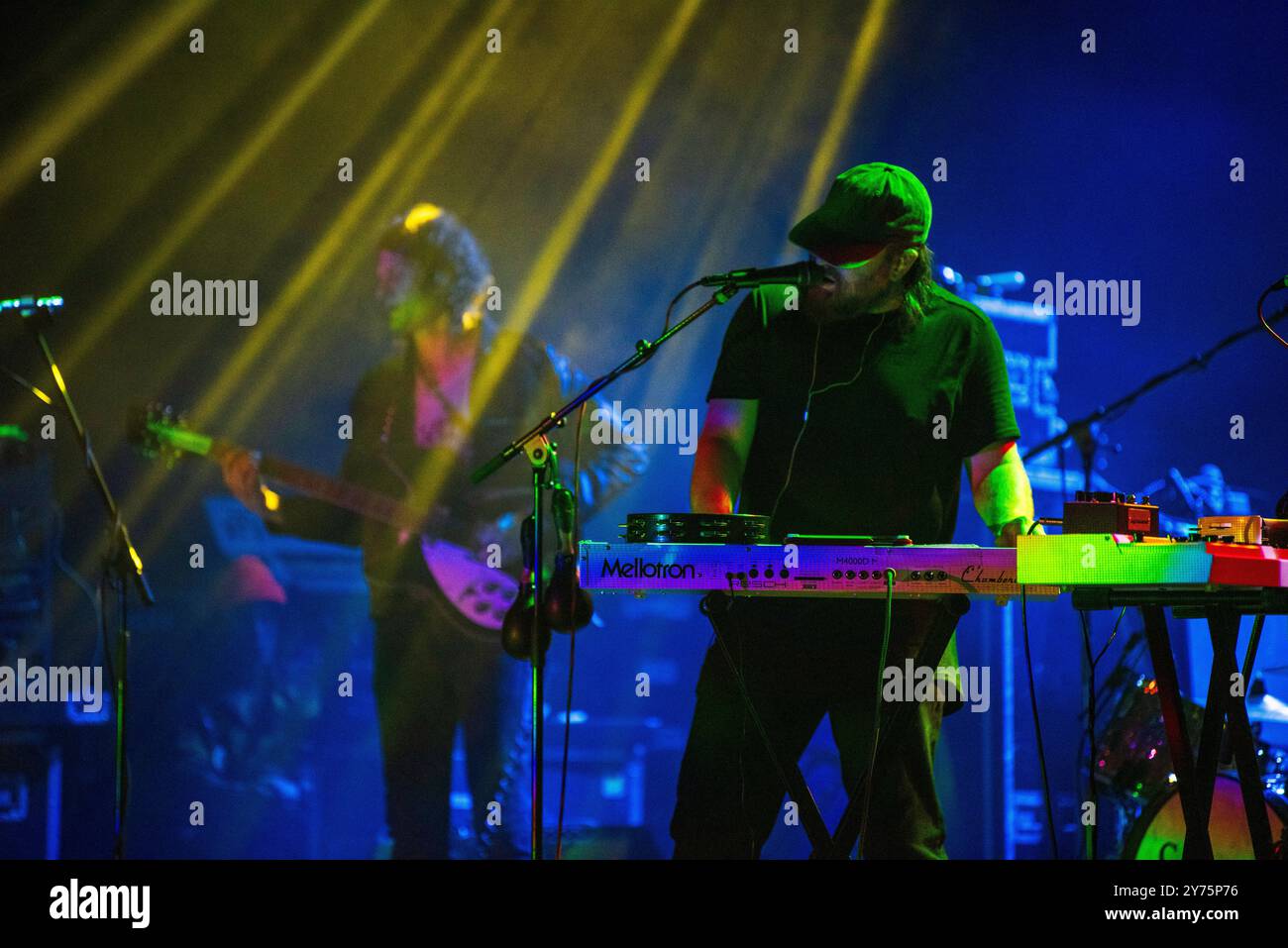 The Black Angels, an american psychedelic band, performing at the ...