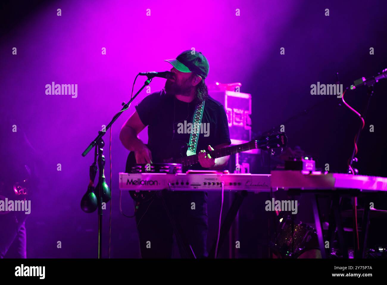 The Black Angels, an american psychedelic band, performing at the ...