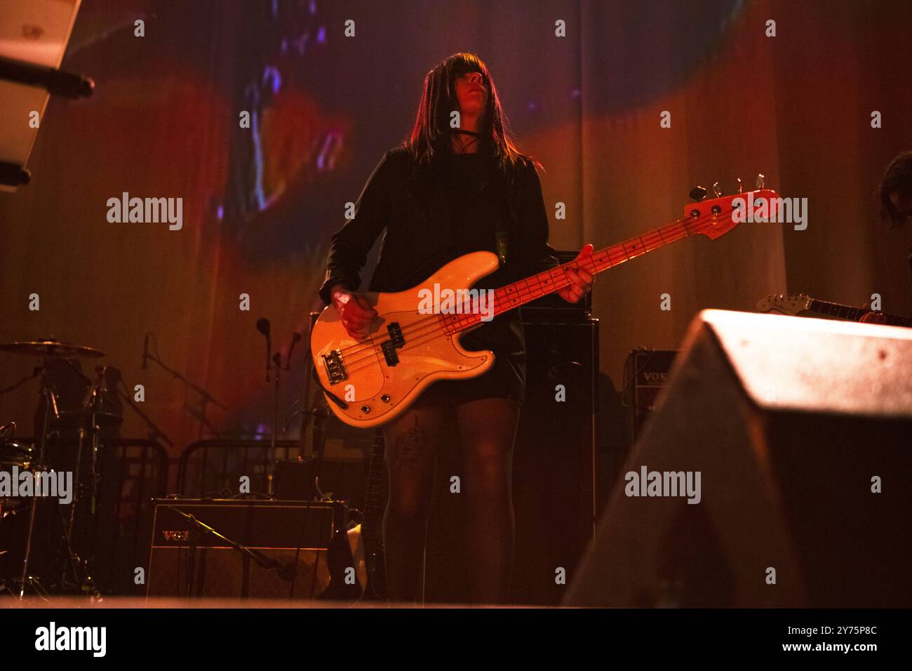 The Black Angels, an american psychedelic band, performing at the ...