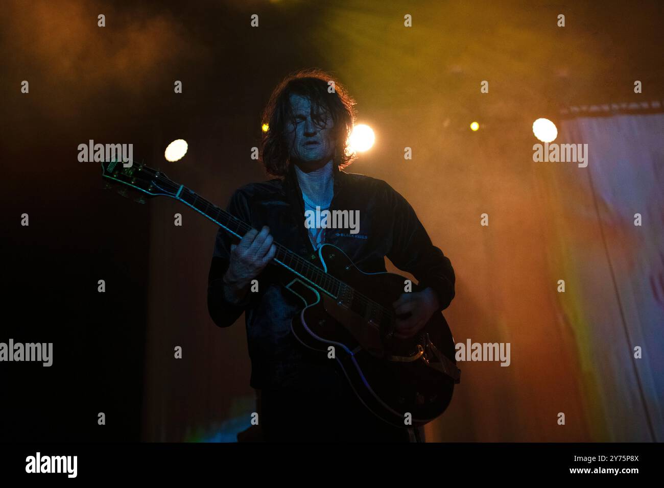 The Black Angels, an american psychedelic band, performing at the ...