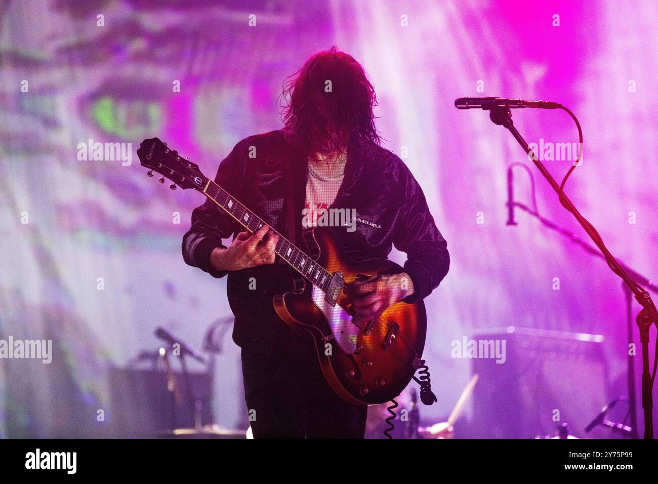 The Black Angels, an american psychedelic band, performing at the ...