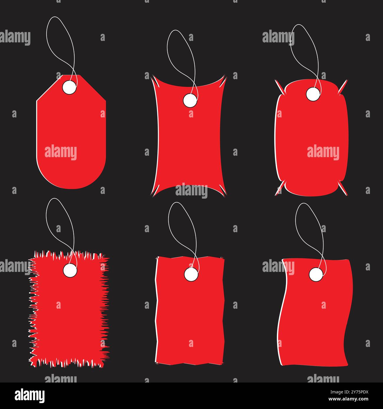 Clothing tag Stock Vector Images - Alamy