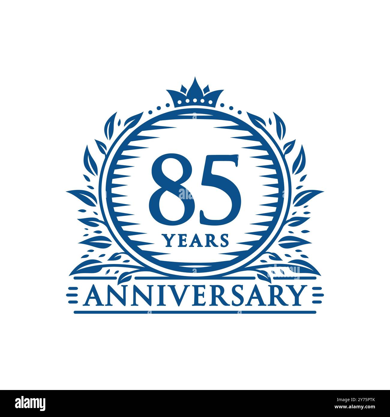 85 years celebrating anniversary design template. 85th anniversary logo ...