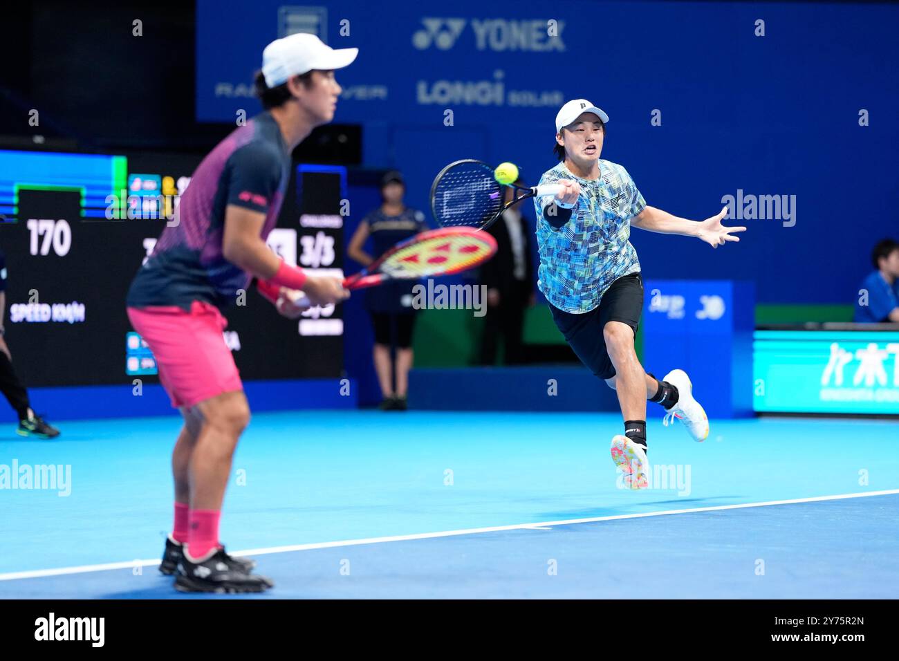 Tokyo, Japan. 27th Oct, 2024. Kaito Uesugi (JPN) Tennis : Kinoshita ...