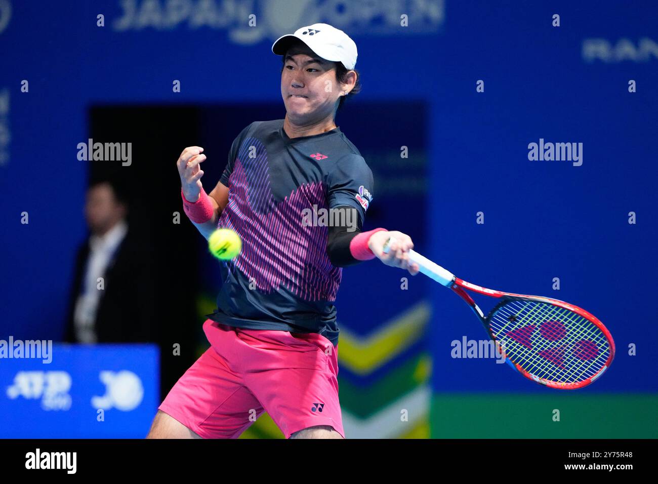 Tokyo, Japan. 27th Oct, 2024. Yoshihito Nishioka (JPN) Tennis ...
