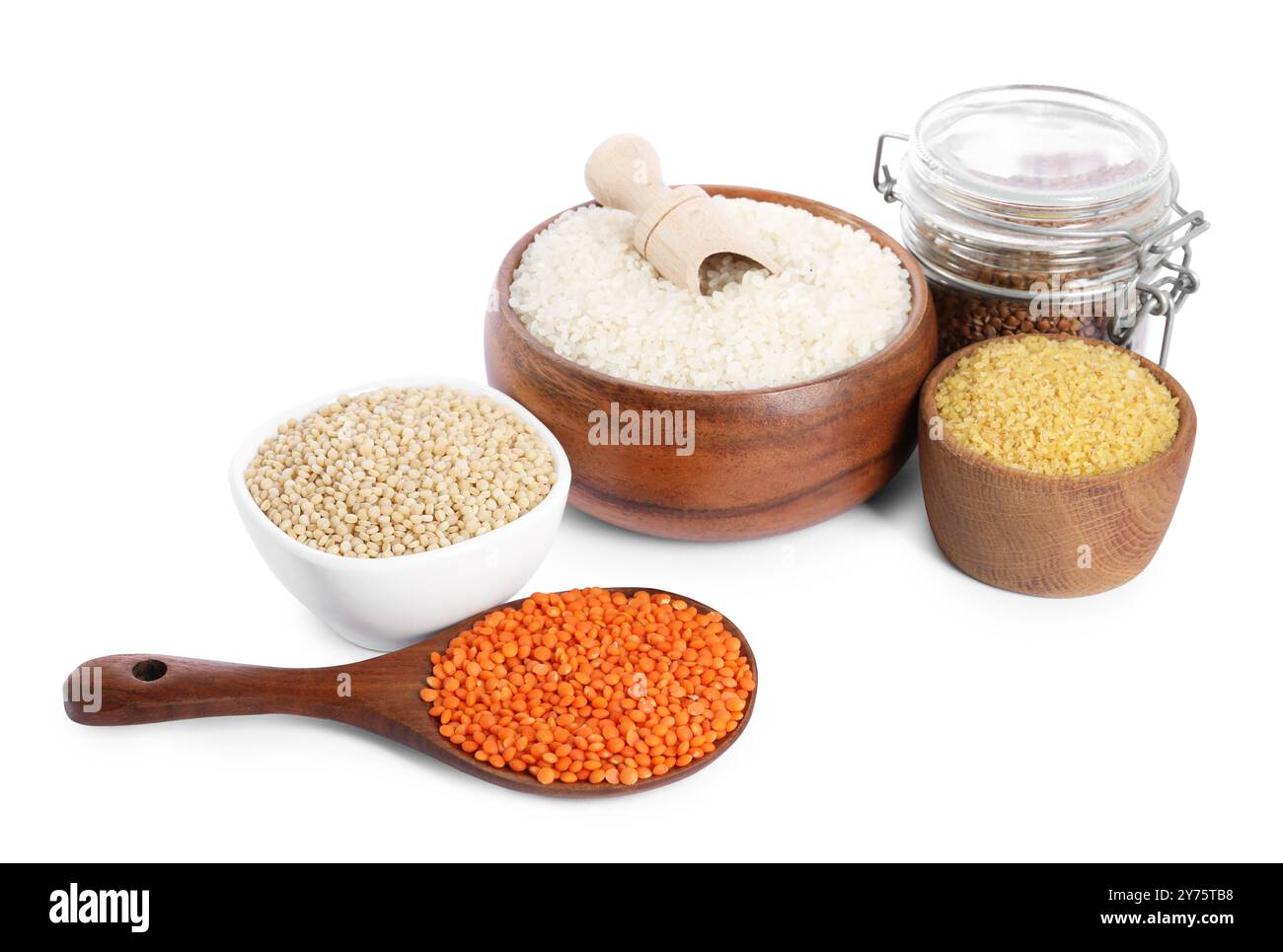 Various types cereals on hi-res stock photography and images - Alamy