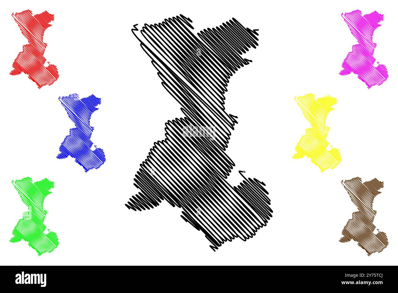 Landquart District (Switzerland, Swiss Confederation, Canton of Grisons ...