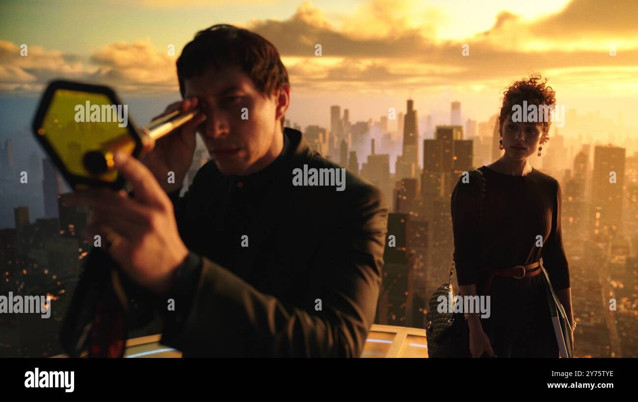 ADAM DRIVER and NATHALIE EMMANUEL in MEGALOPOLIS (2024), directed by ...