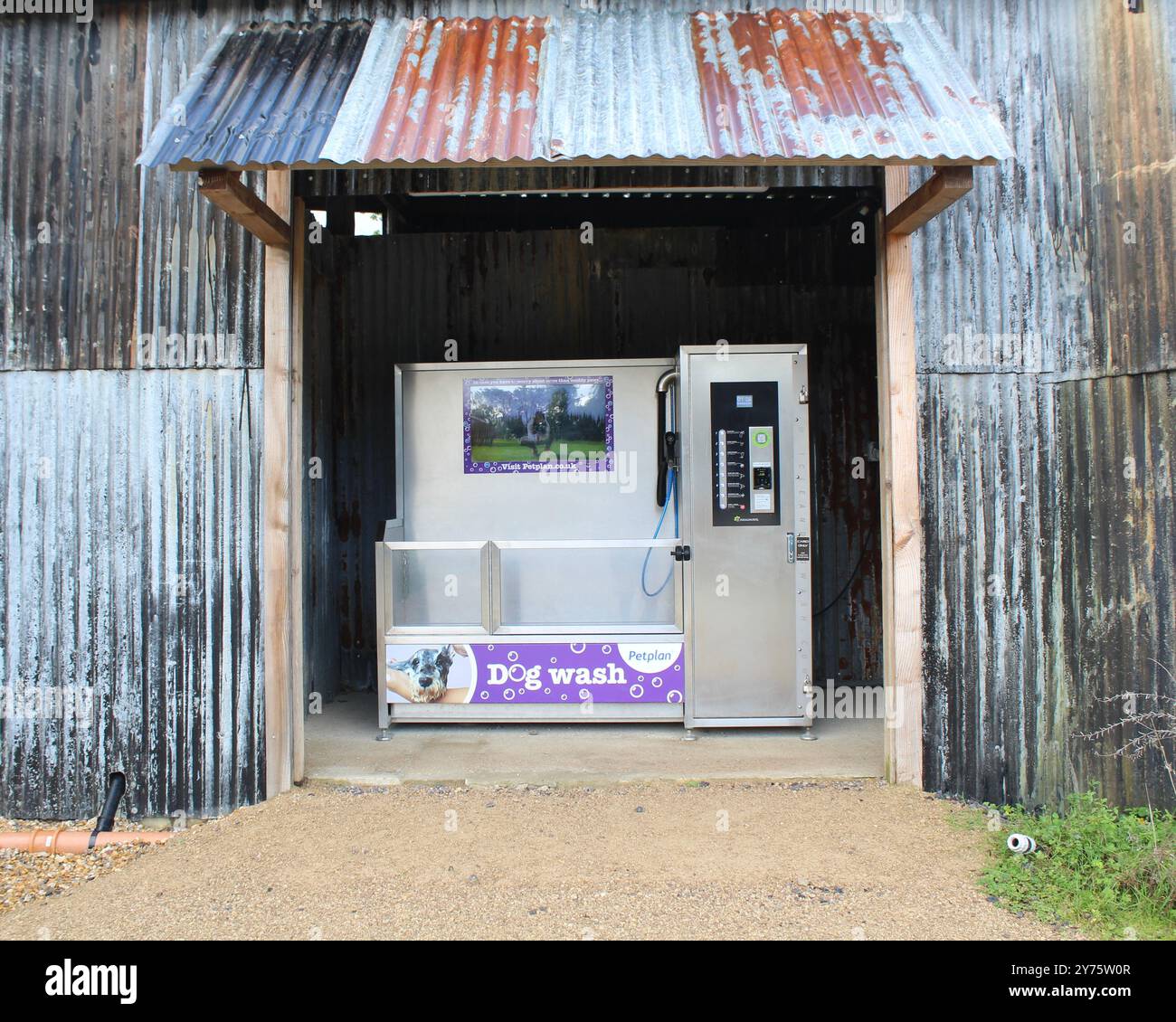 Knepp Rewilding Project - Dog Wash - Public Dog Wash Machine Stock ...