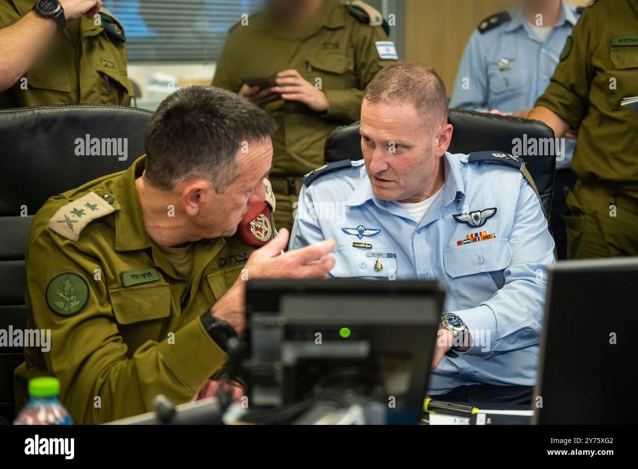 (240928) -- JERUSALEM, Sept. 28, 2024 (Xinhua) -- Israel's military ...