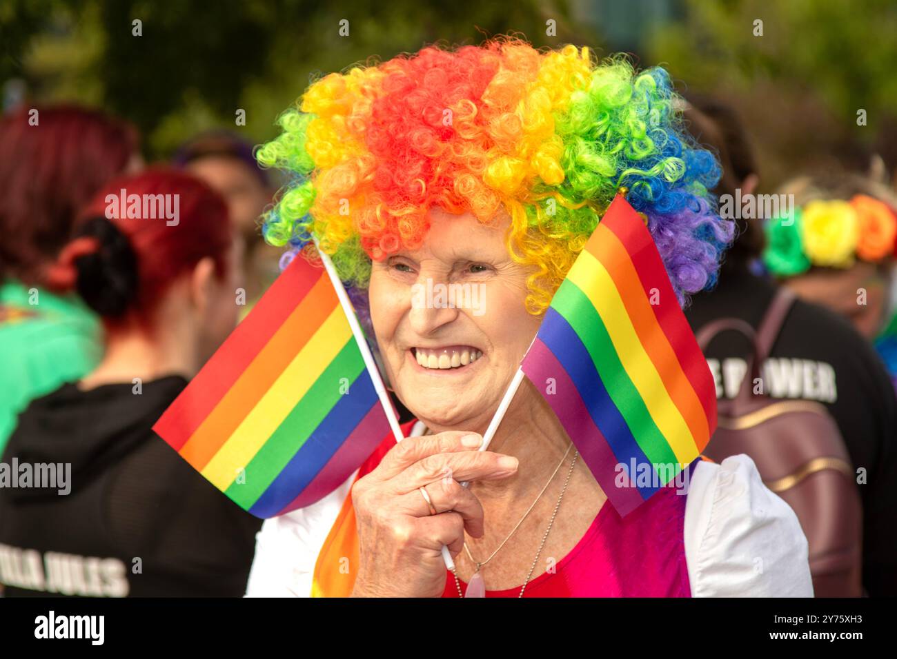 Preston, Lancashire. UK Entertainment. 28 Sept 2024. Happy pride days ...