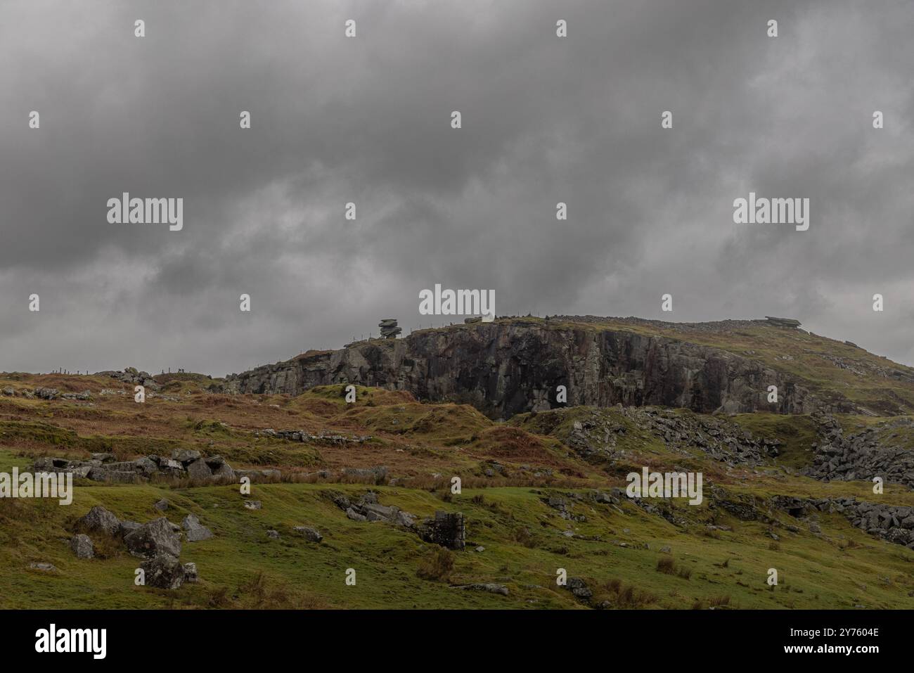 Cheesewring on Bodmin Moor Stock Photo - Alamy