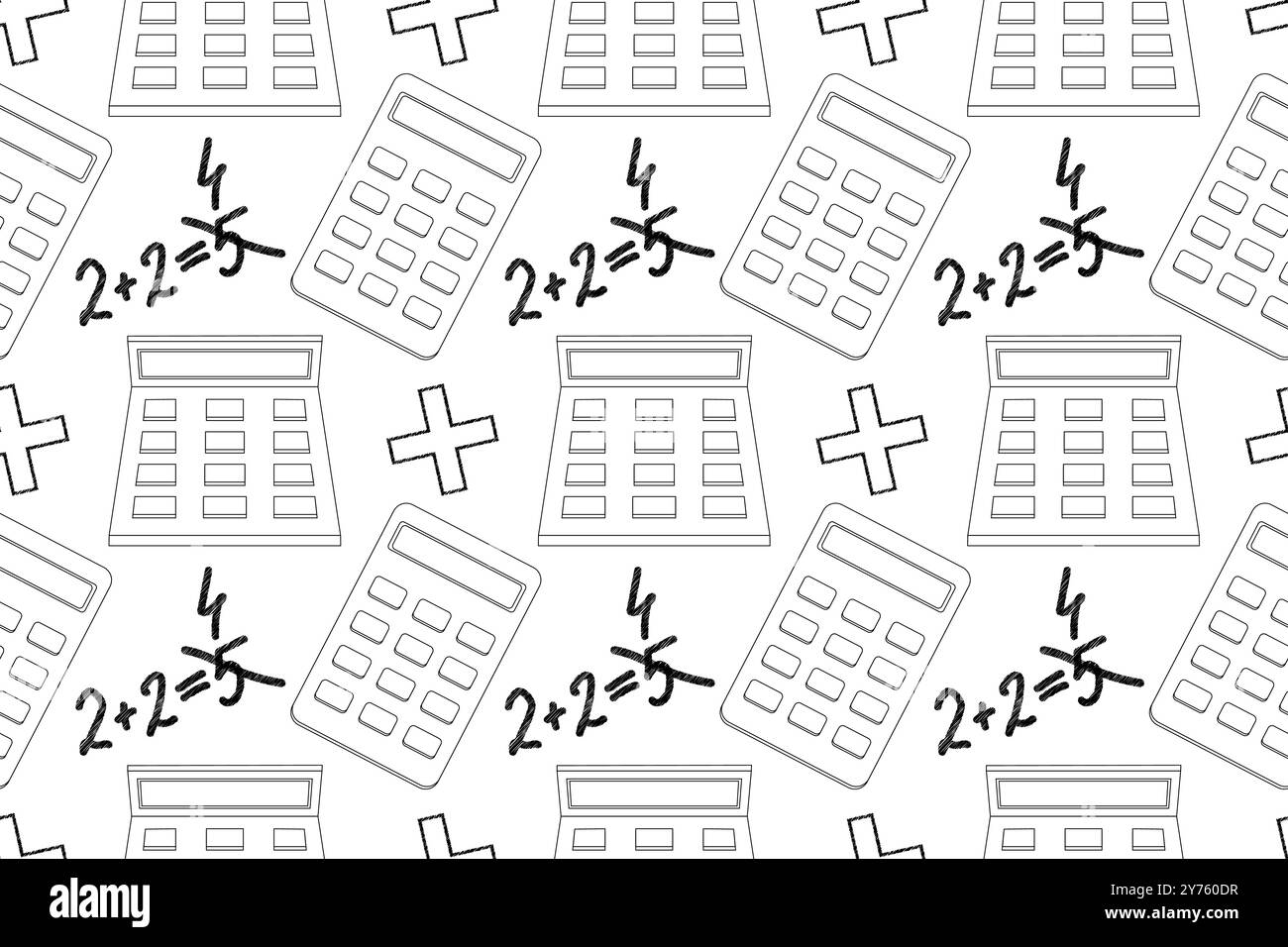 Equations book Stock Vector Images - Alamy