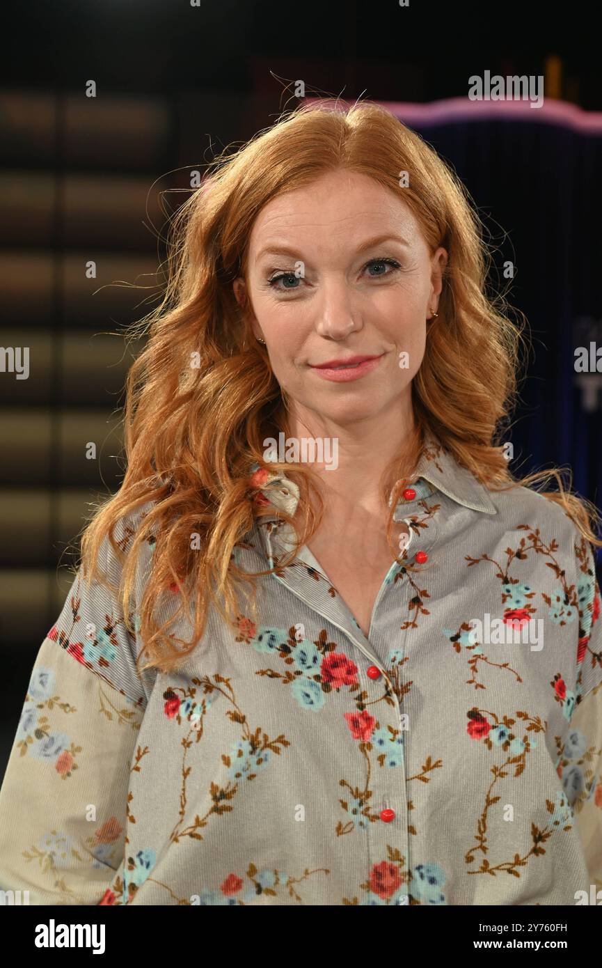 Schauspielerin Marleen Lohse zu Gast in der WDR Talkshow Kölner Treff ...