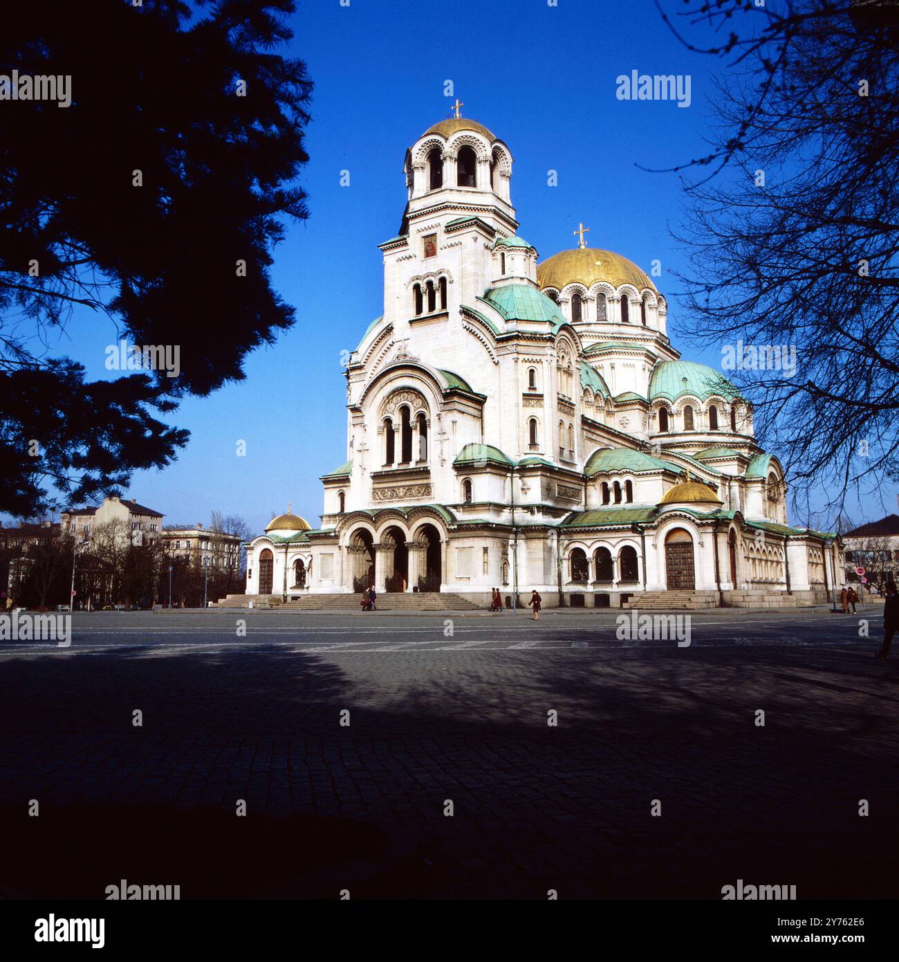 Alexander-Newski-Gedächtniskirche in der hauptstadt Sofia, Bulgarien um ...