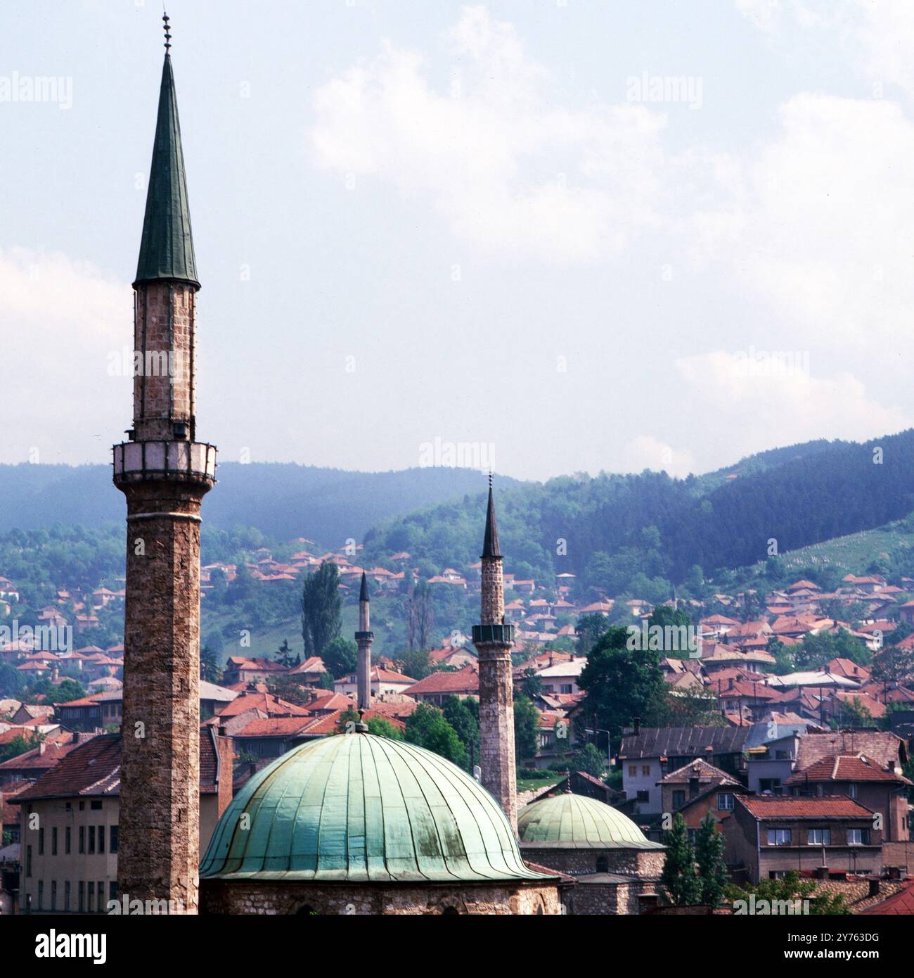 Gazi-Husrev-Beg-Moschee in Sarajevo in der Region Bosnien Herzegowina ...