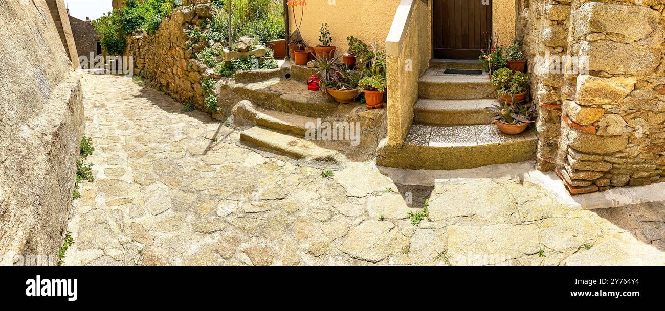 Old town of Giglio Castello at Isola del Giglio, island of the tuscan ...