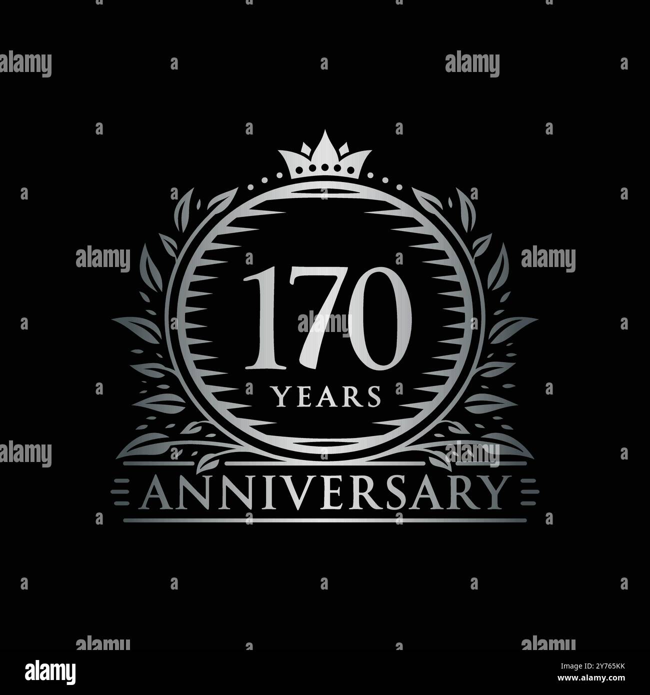 170 years celebrating anniversary design template. 170th anniversary ...