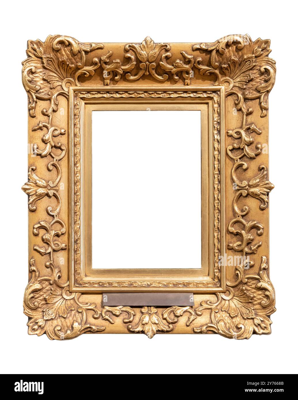 Small old antique painting gold fancy ornamental frame stylish ...