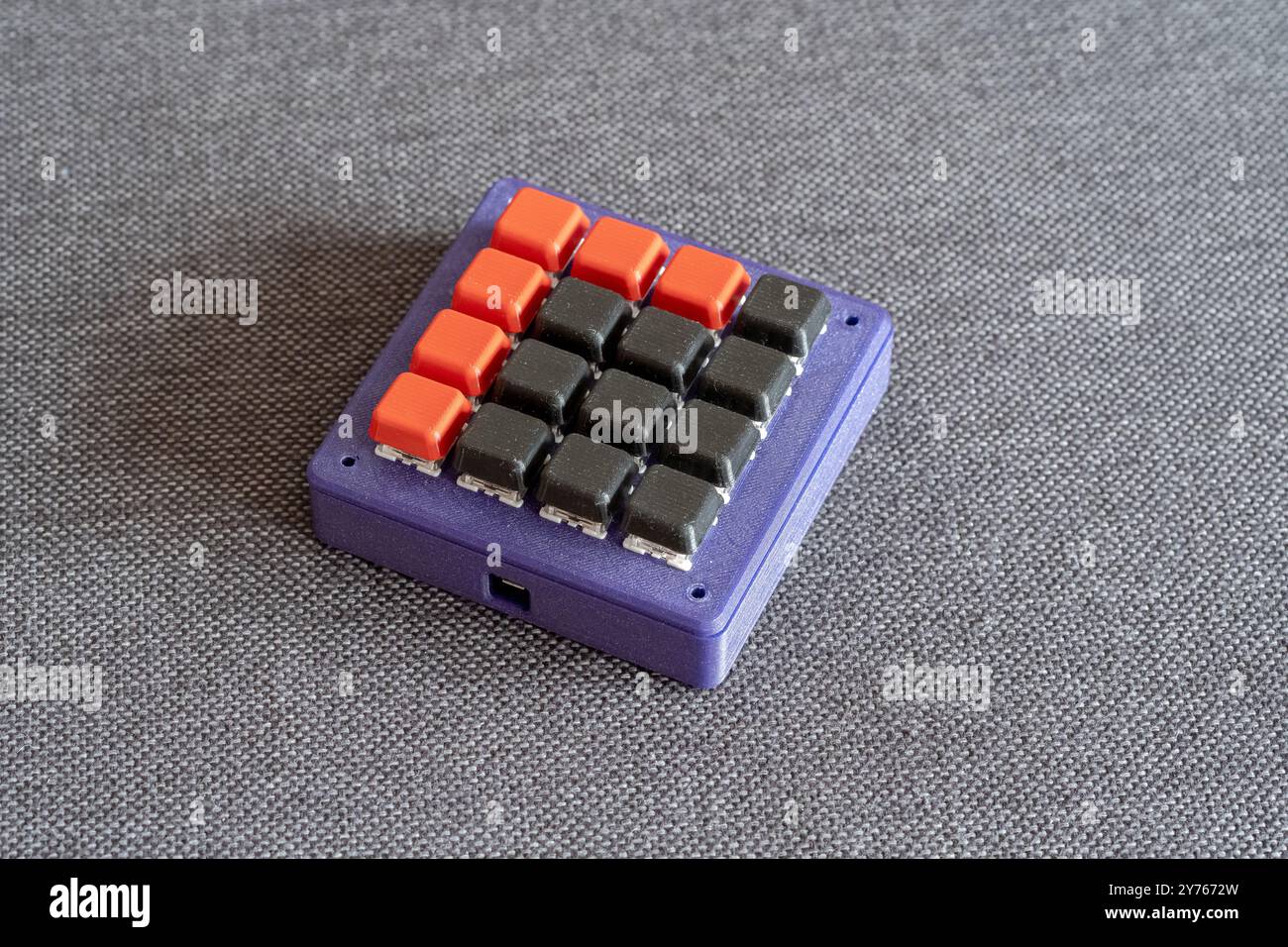 3D printed macro key pad gadget DIY technology self-made color 3d print macro shortcut keyboard ...
