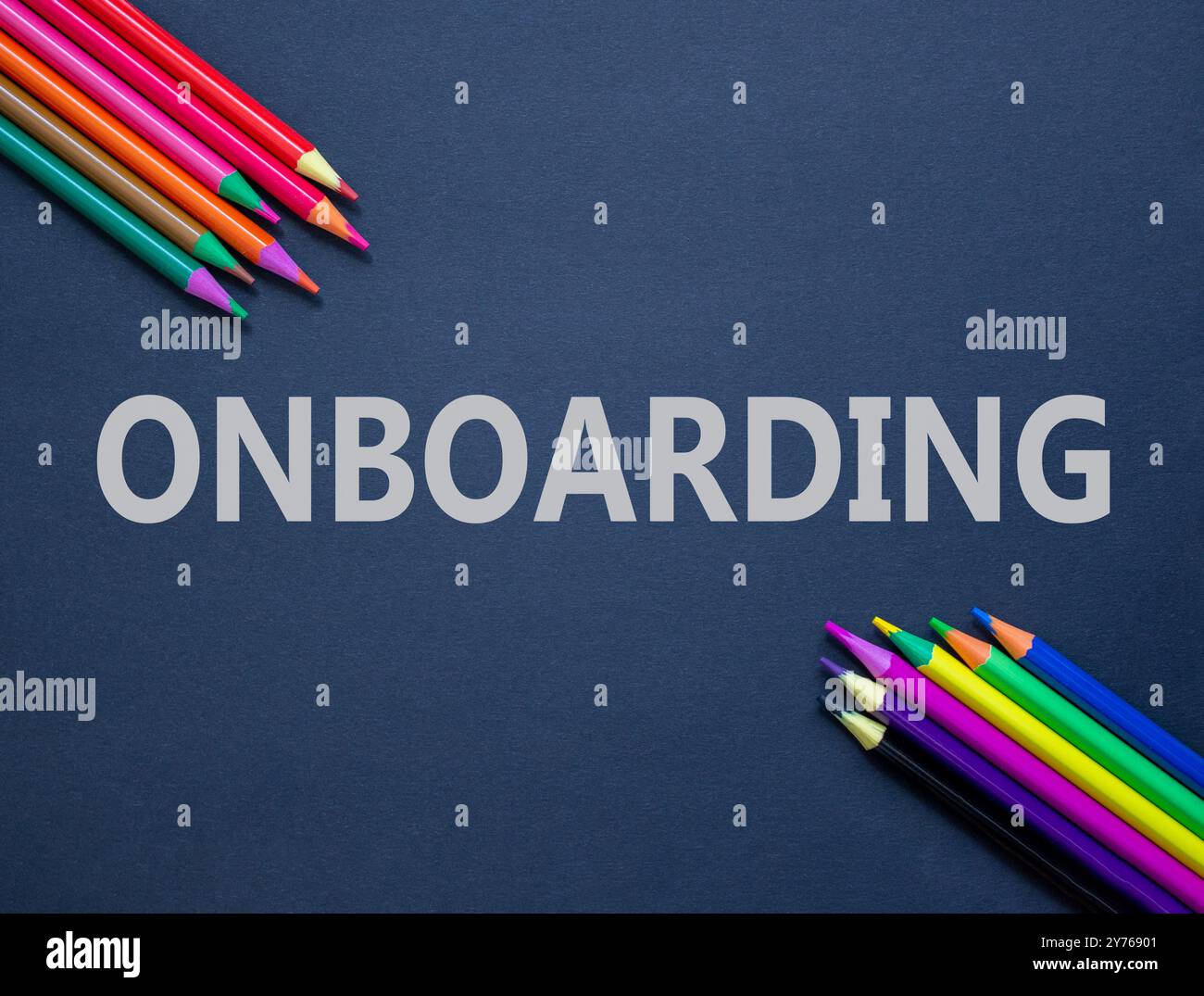 Onboarding success symbol. Concept word Onboarding on beautiful black ...
