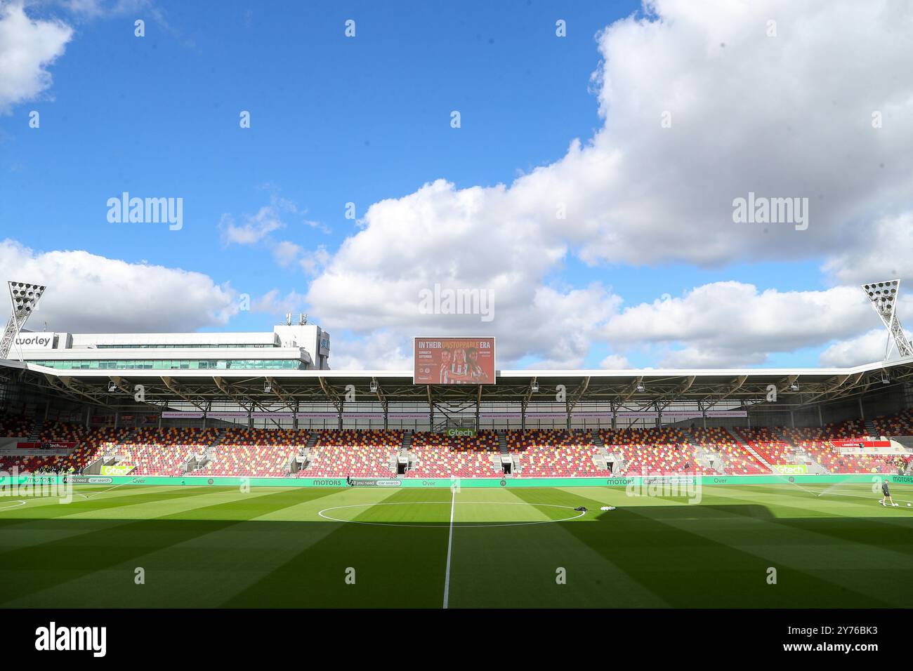 Brentford community stadium north stand hi-res stock photography and ...