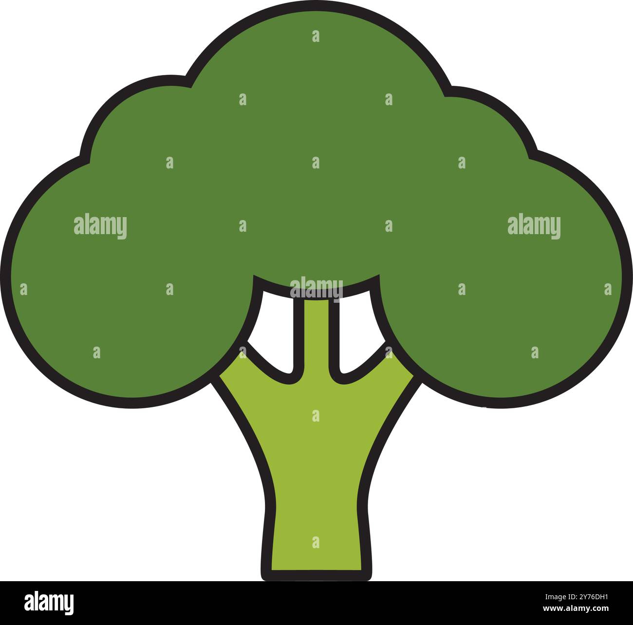 Green raw vegetable salad Stock Vector Images - Alamy