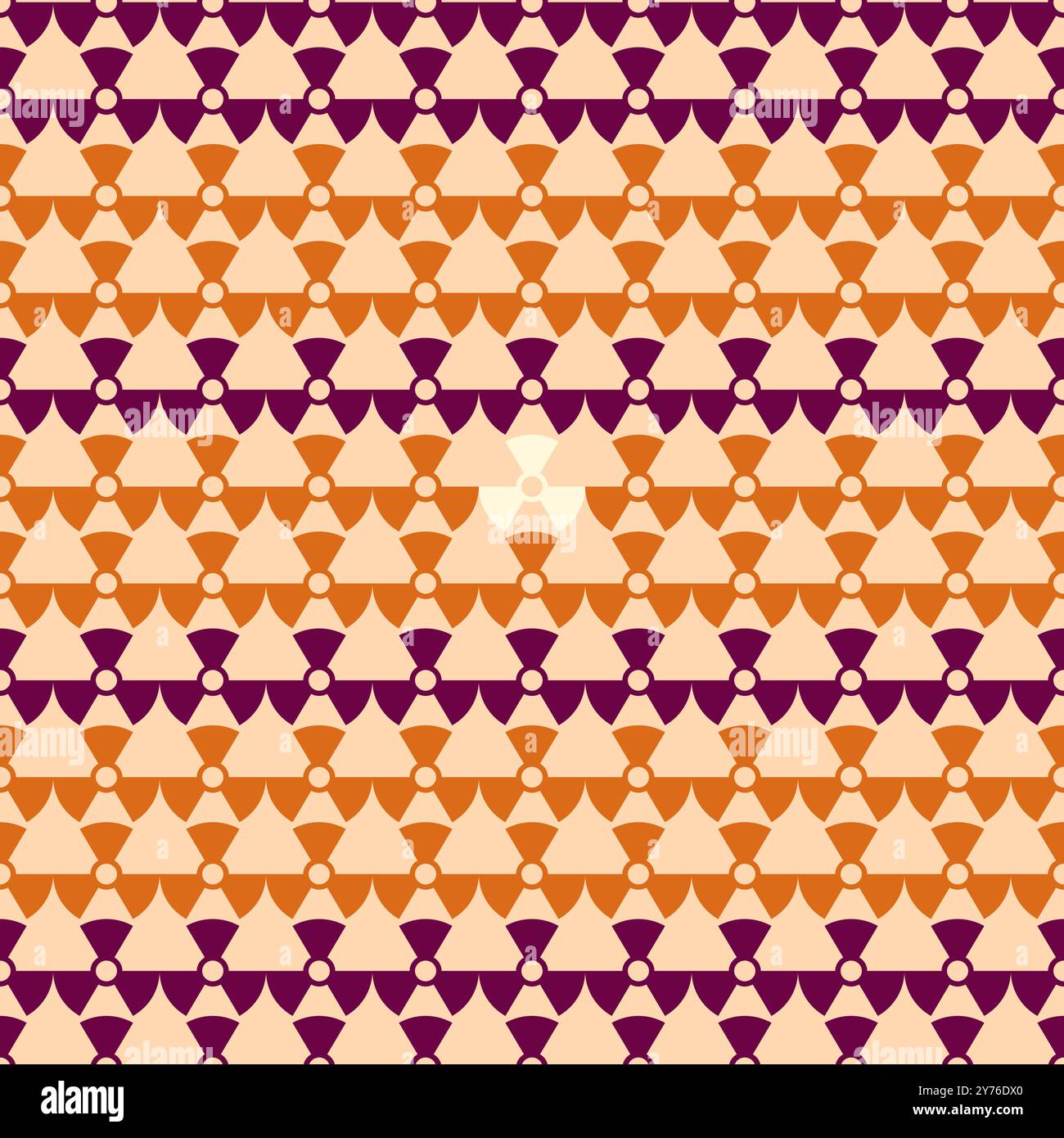 autumn seamless pattern cog modified shape fall shades color ...