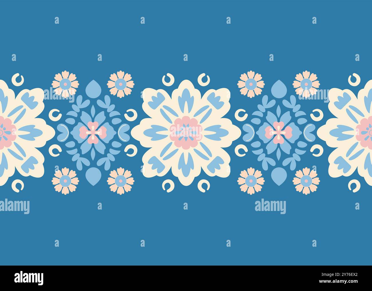 Pattern design with traditional Palestinian embroidery motif, vector ...