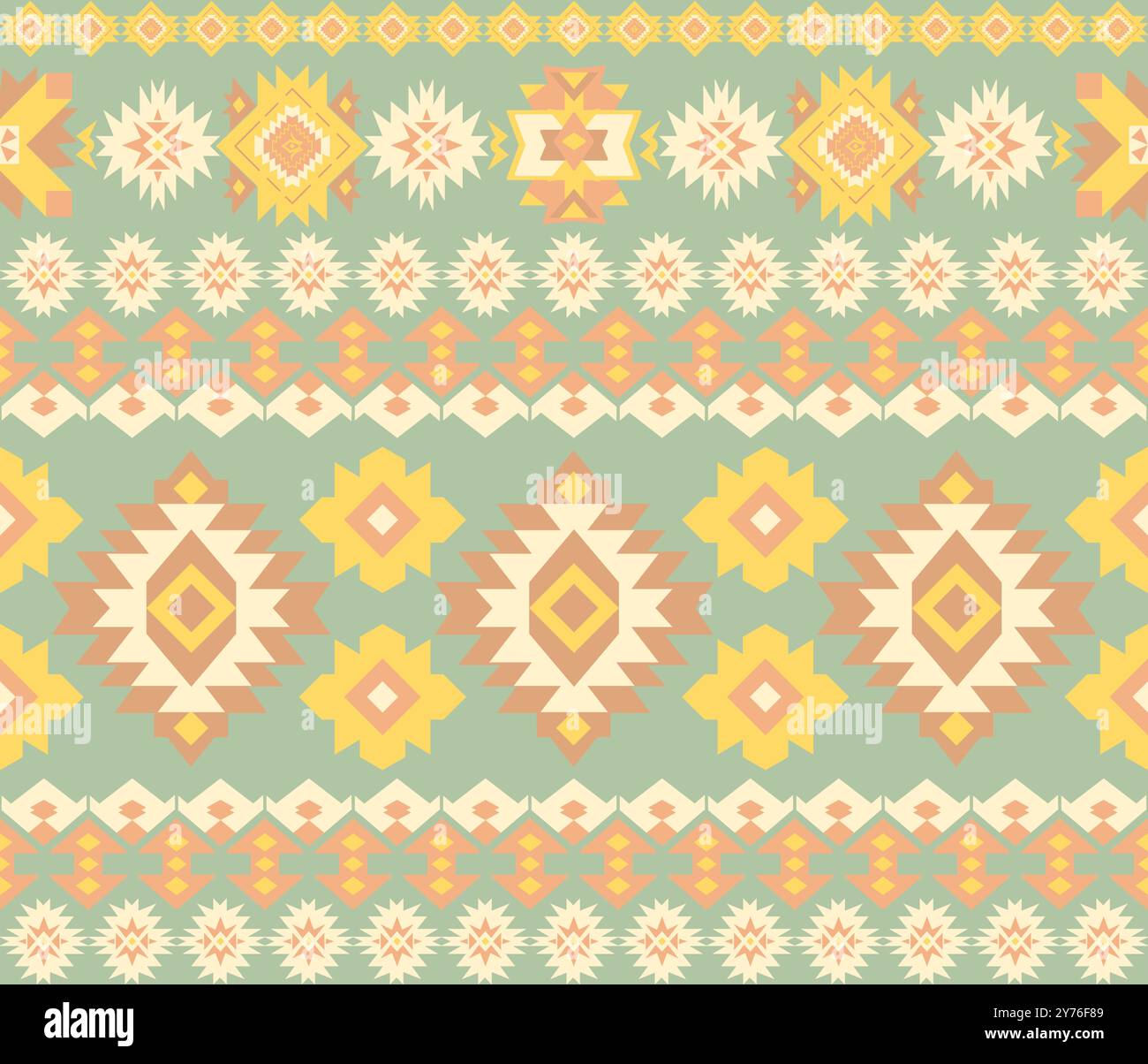 American Indian tribe style, Abstract fabric pattern in a geometric ...