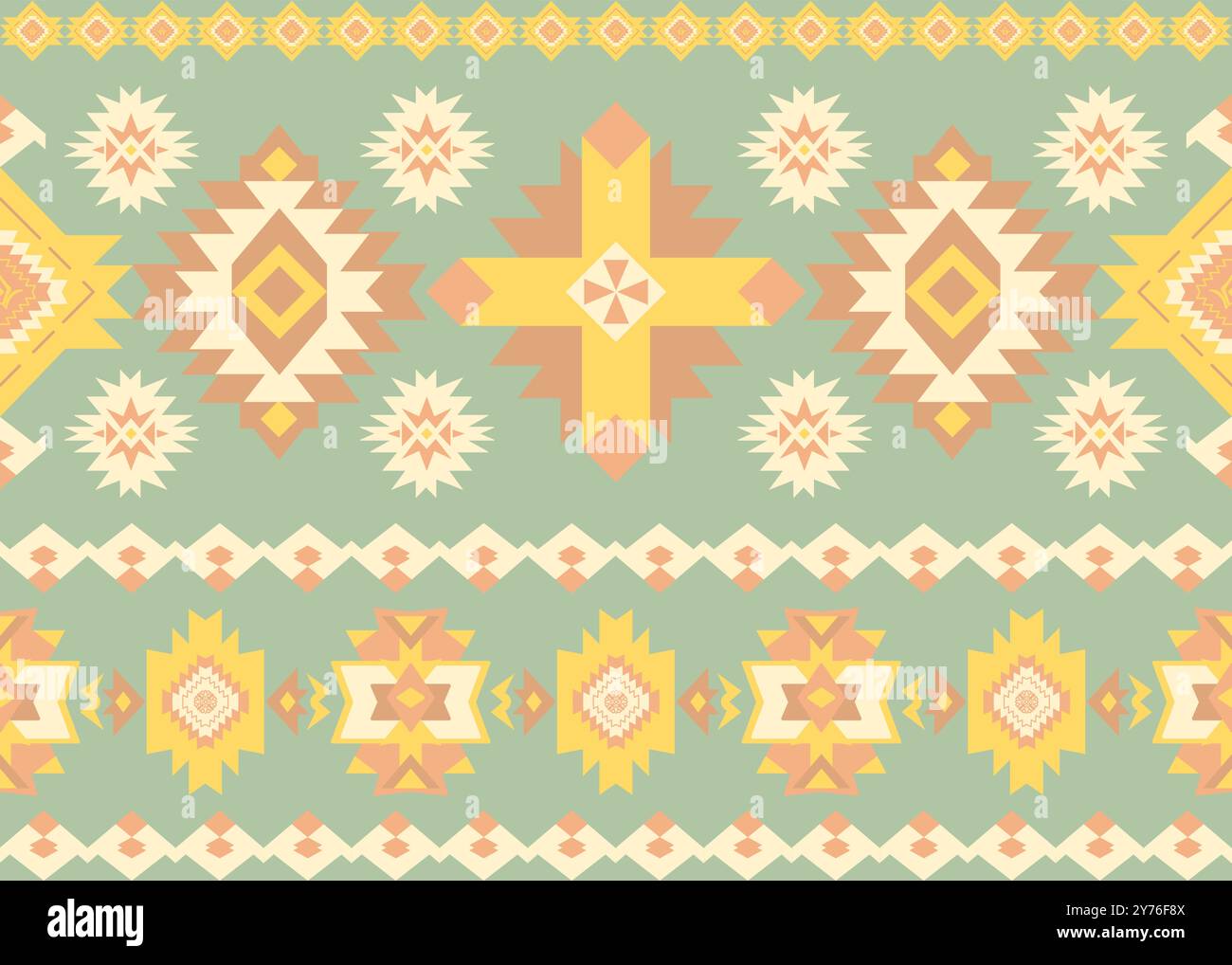 Geometric style, Abstract fabric pattern in a Pastel Tone colors ...