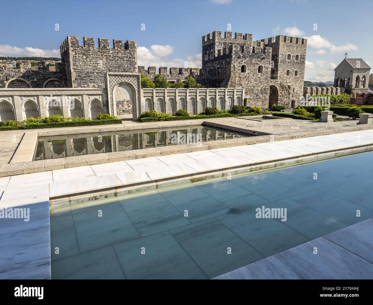 Ornate Arched Walkway Stock Photo - Alamy