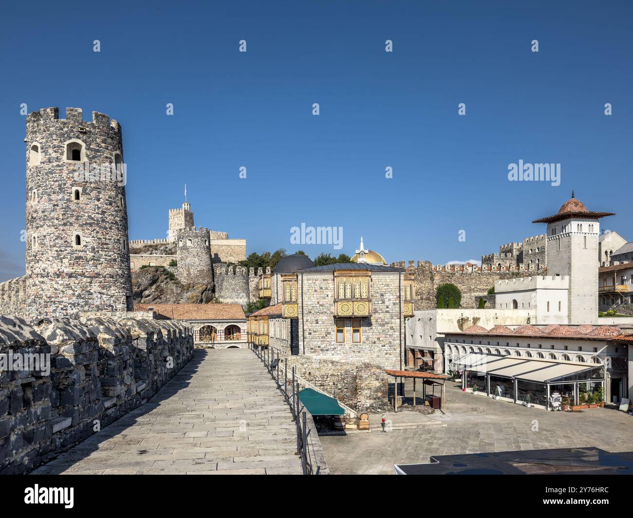 Castle courtyard balconies hi-res stock photography and images - Alamy