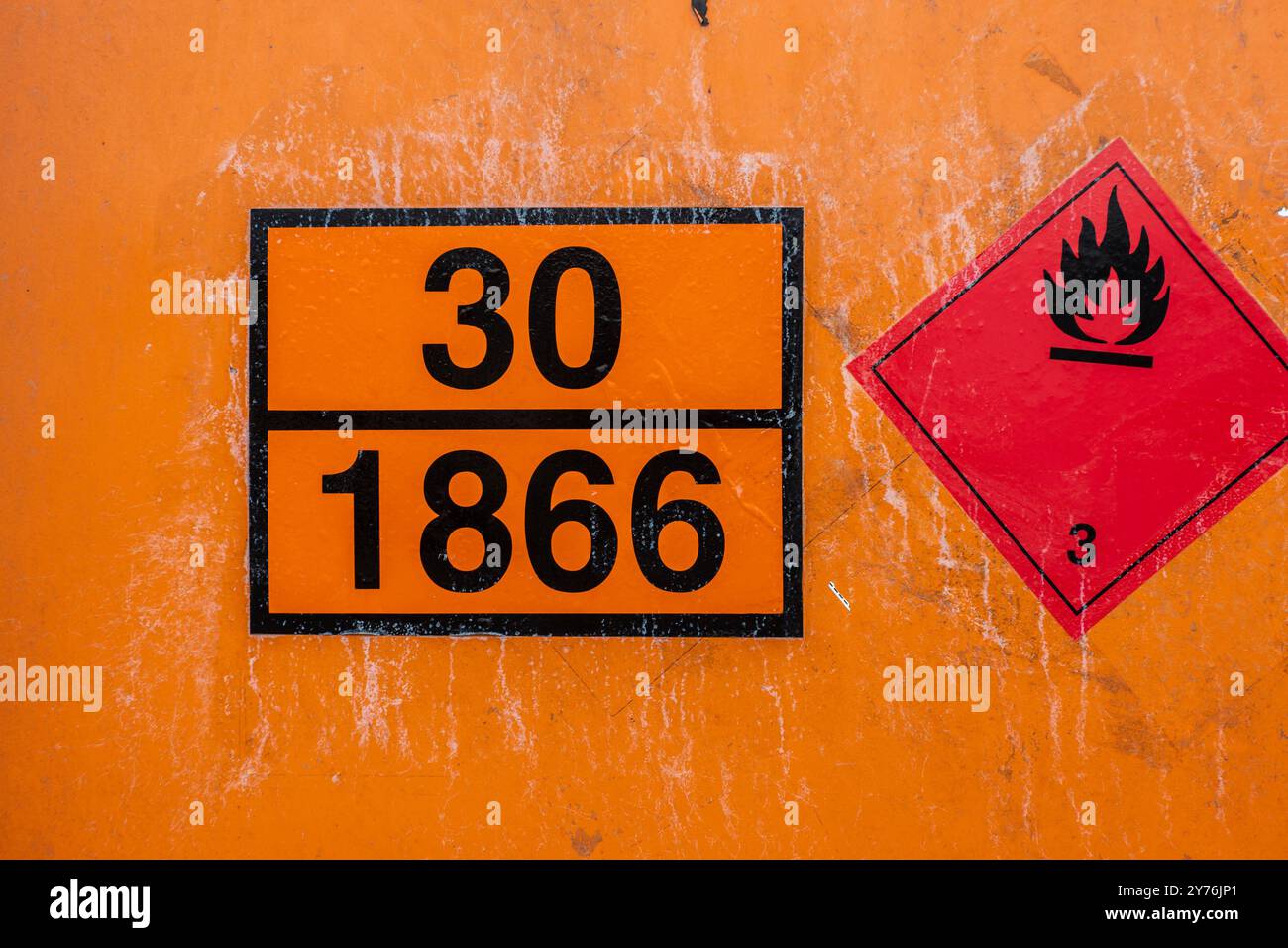 Gothenburg, Sweden - July 24 2022: Orange universal tank container ...