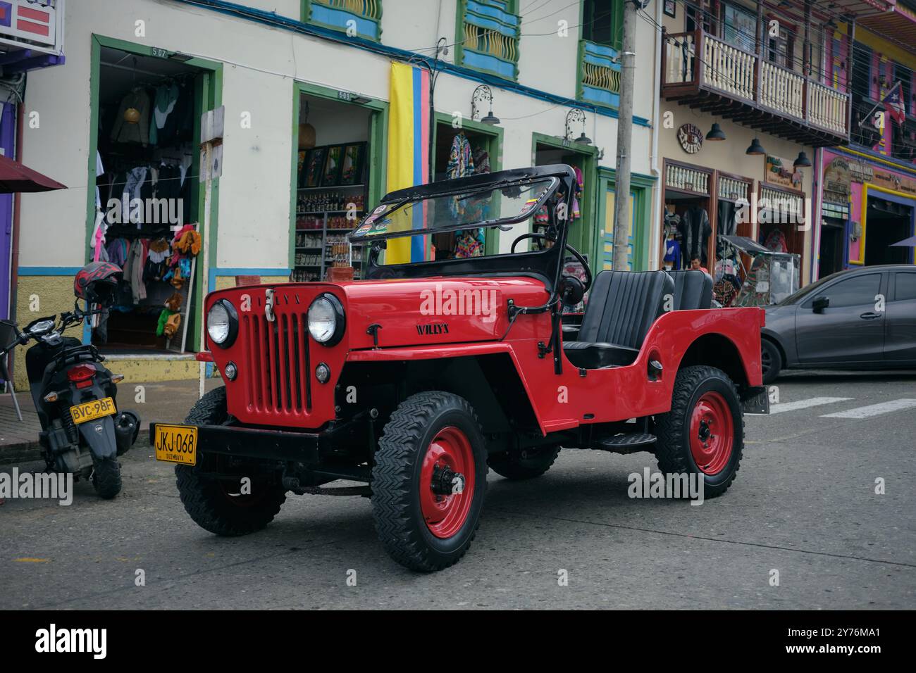 Willys jeep colombia salento hi-res stock photography and images - Alamy
