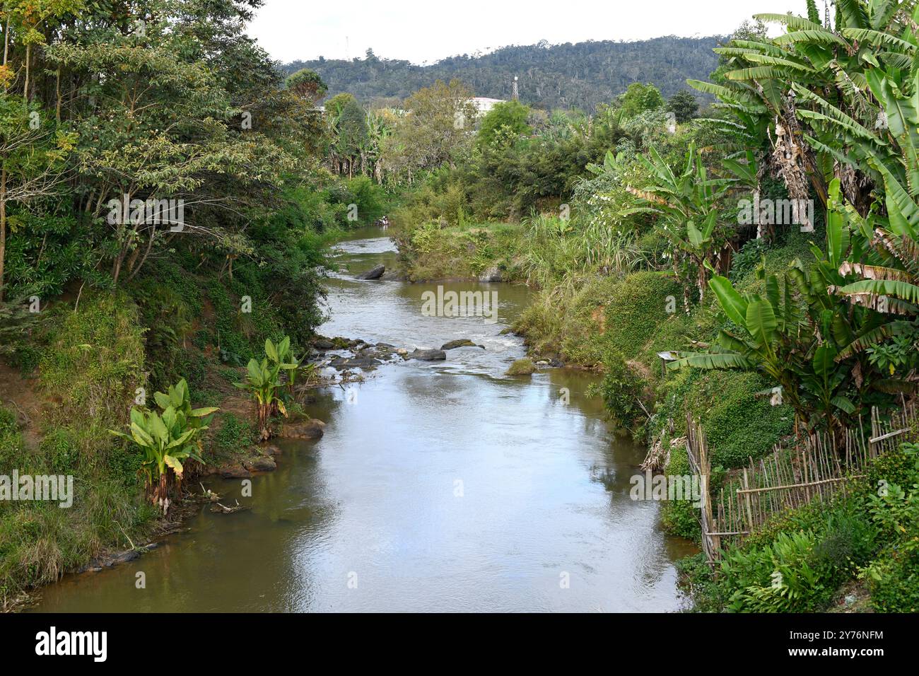 Andasibe, rural municipality. Vohitra river. Moramanga, Alaotra-Mangoro ...