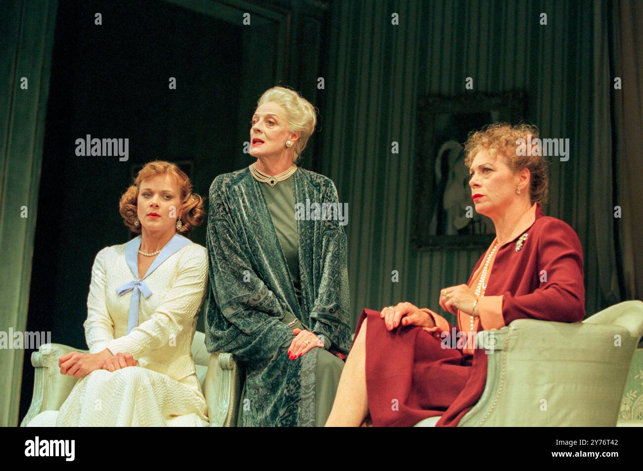 l-r: Samantha Bond (Younger Tall Woman), Maggie Smith (Elder Tall Woman ...