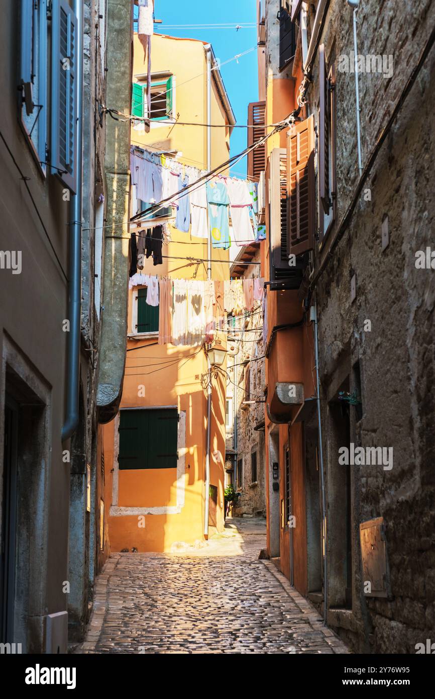 Wander through historic narrow alleys hi-res stock photography and ...