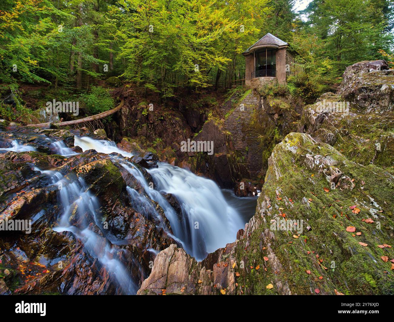 Black linn falls the hermitage hi-res stock photography and images - Alamy