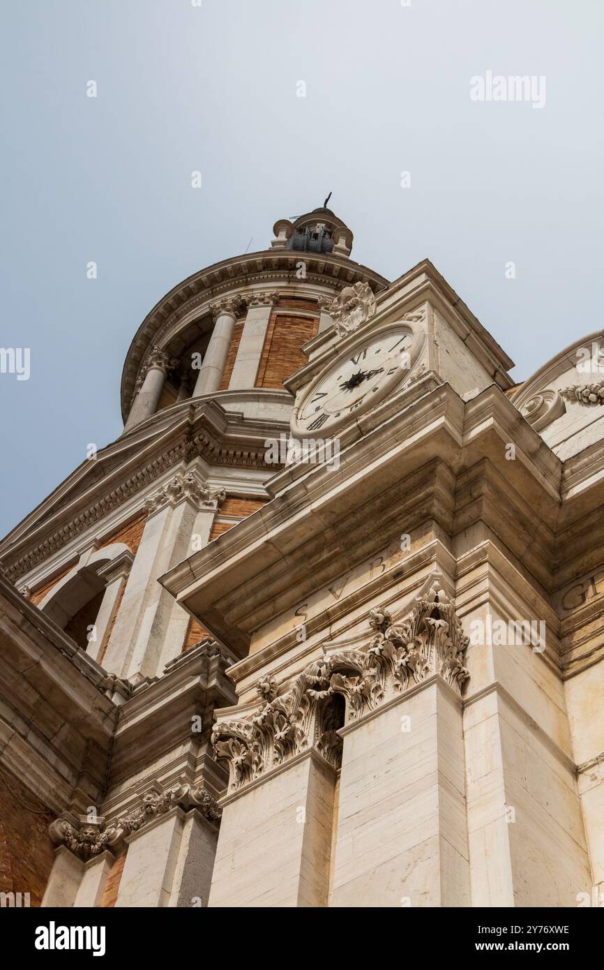 the facade of the sanctuary of the holy house of Loreto Stock Photo - Alamy