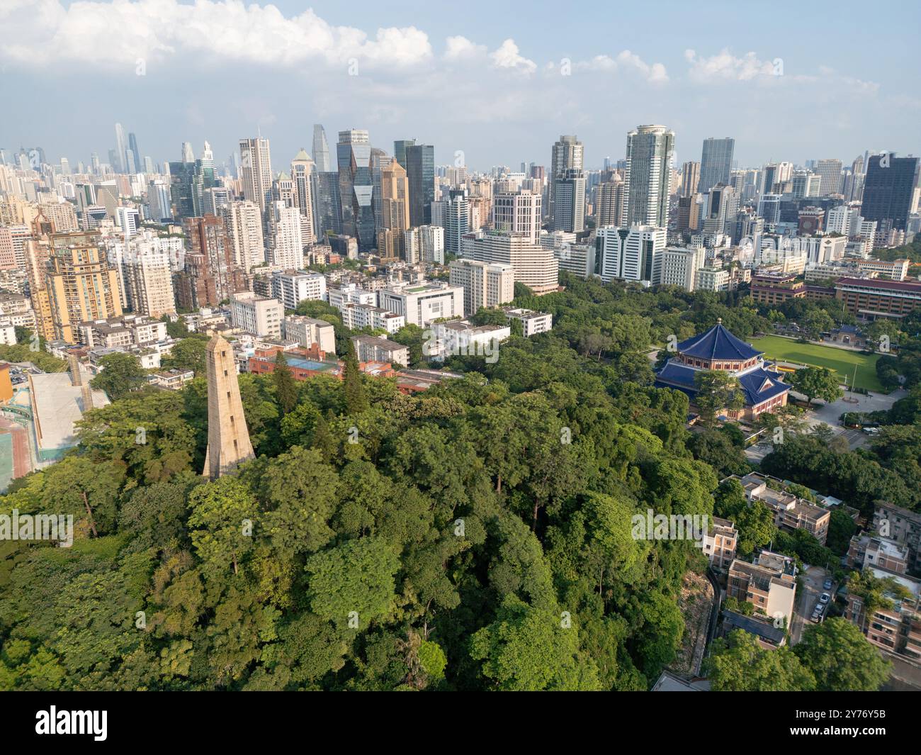 Aerial view guangzhou tower hi-res stock photography and images - Alamy