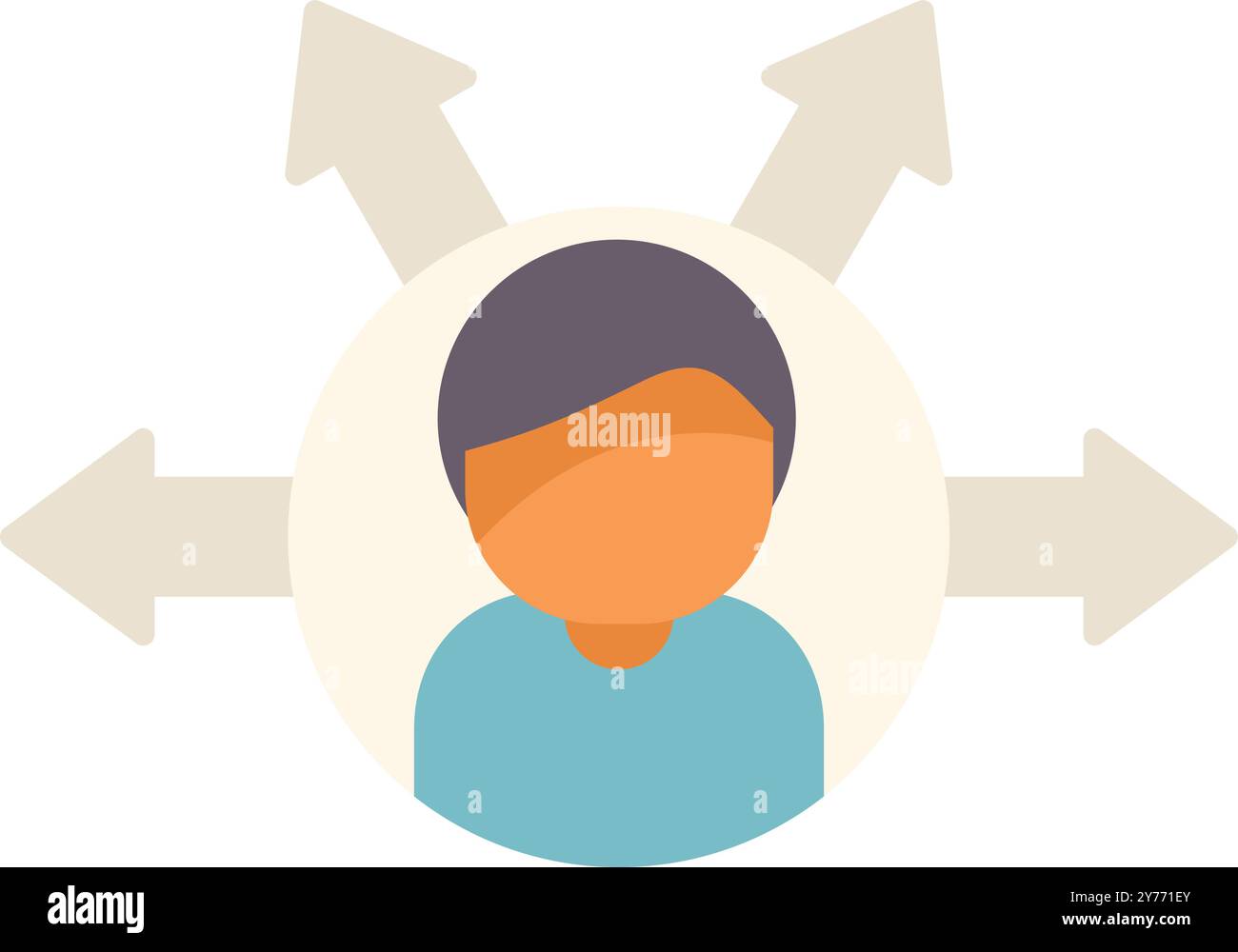 Choosing right path in career Stock Vector Images - Alamy