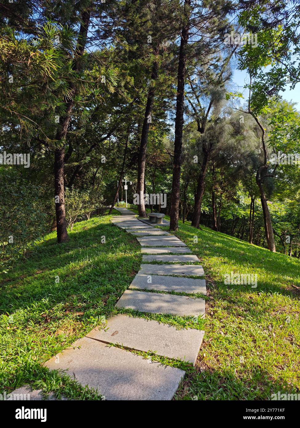 Pathway in nature in Guangzhou China Stock Photo - Alamy